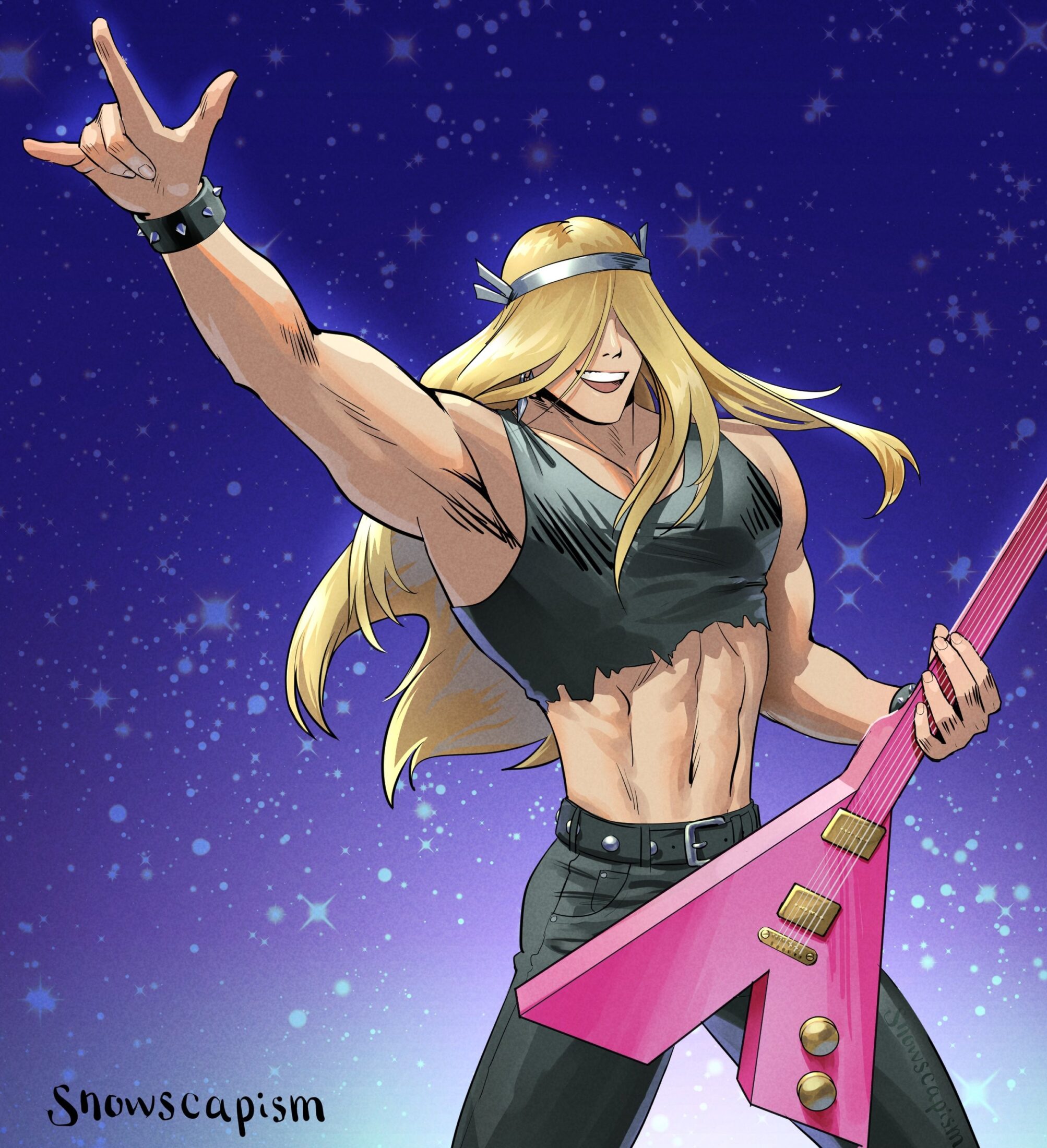 This long Metal hair • SP-Studio